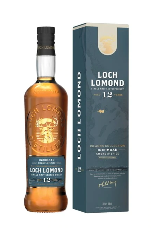 Loch Lomond Inchmoan 'Smoke n Spice' 12yo 700ml - Spirits-Malt Whisky ...