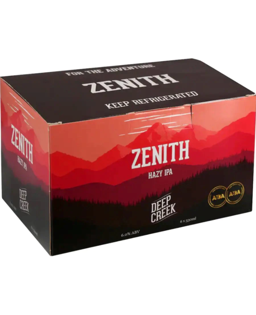 Deep Creek Zenith Hazy IPA 6pk cans - Beer-Craft : Waipu Liquor Centre