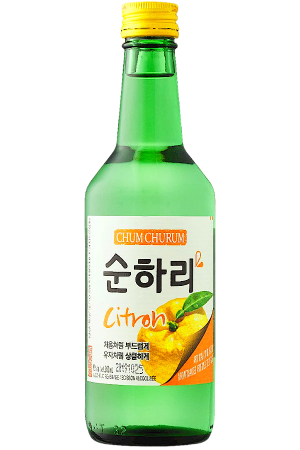 Chum Churum Citron Soju 360ml - Spirits-Soju : Waipu Liquor Centre ...