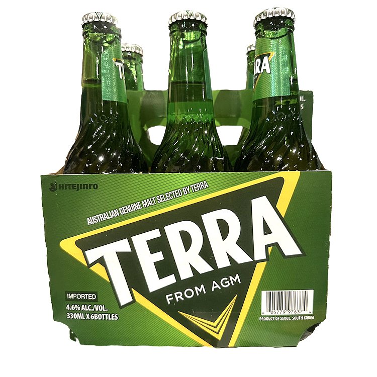 Terra AGM Lager 6pk BTL - Beer-Internationl Brands : Waipu Liquor Centre